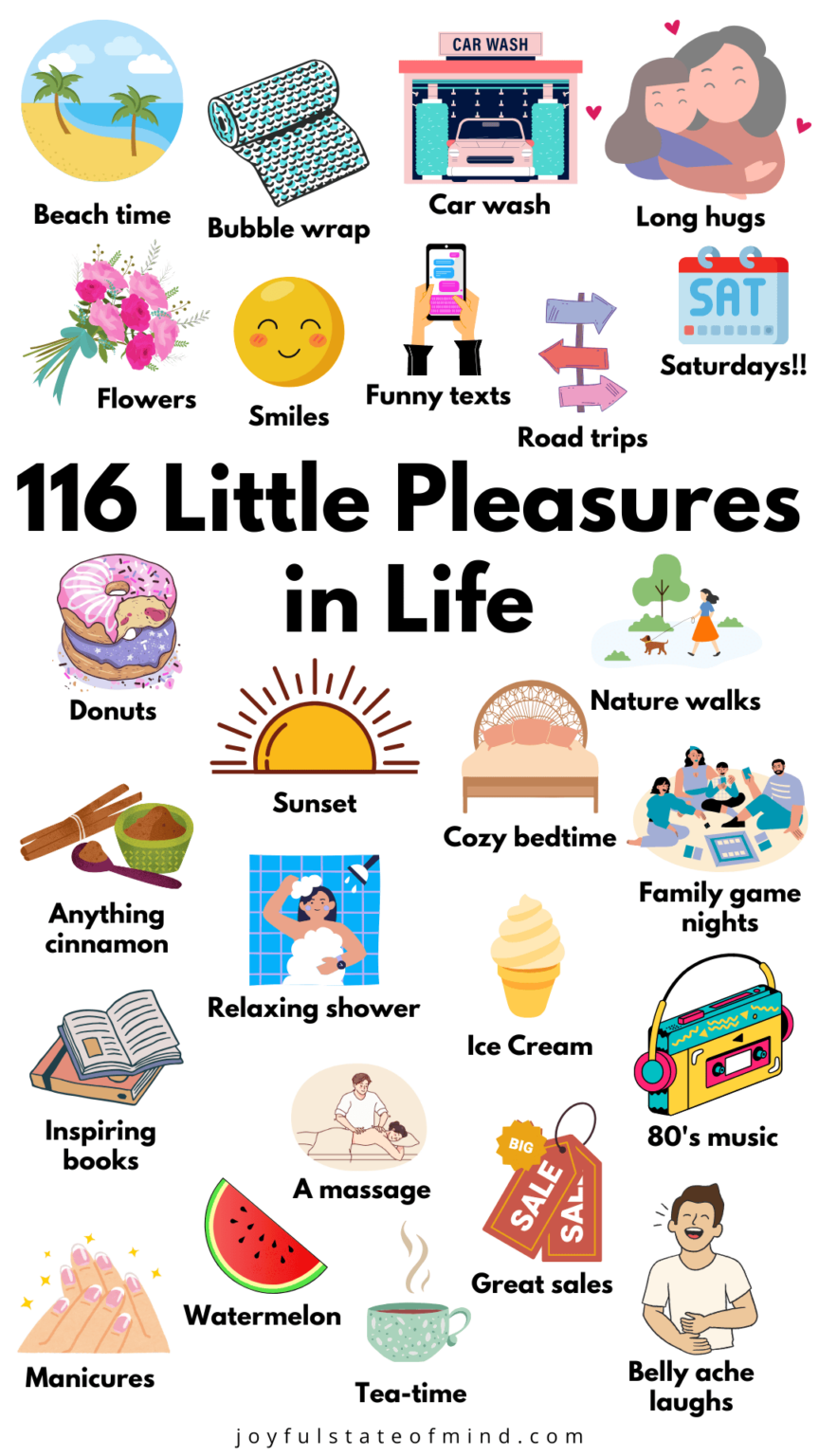 110+ Little Things That Bring Joy Into Your Life - Joyful State of Mind