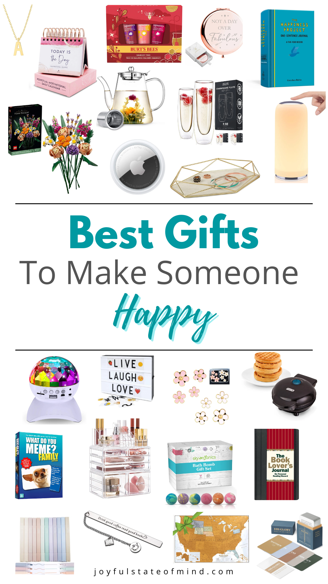 The 40 Best Thoughtful Gifts To Make Someone Happy - Joyful State of Mind