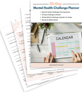 Feel Better: 30-Day Mental Health Challenge (+ Free Printables ...