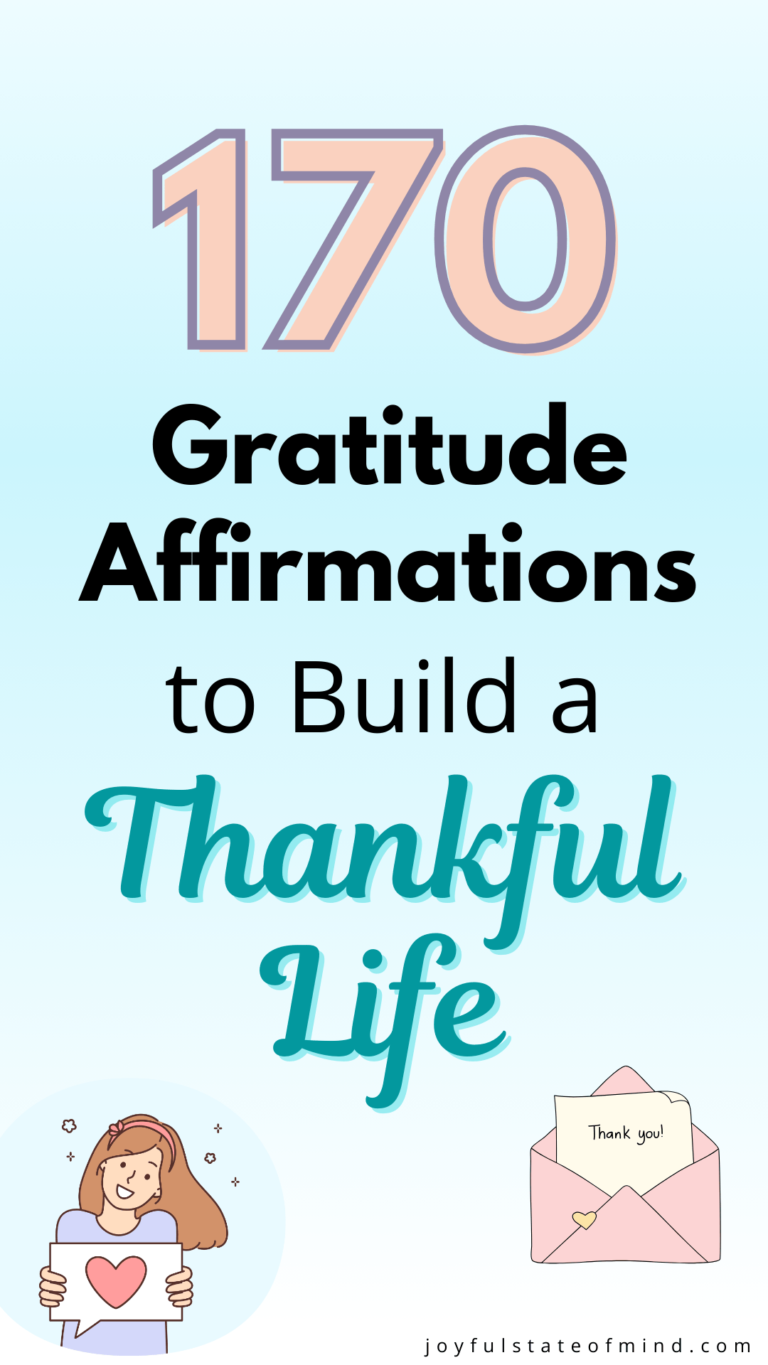 170 Gratitude Affirmations For More Joy In The Moment Right Now ...