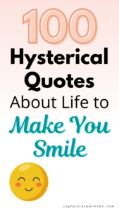 100+ Hilariously Funny Quotes About Life Lessons - Joyful State of Mind