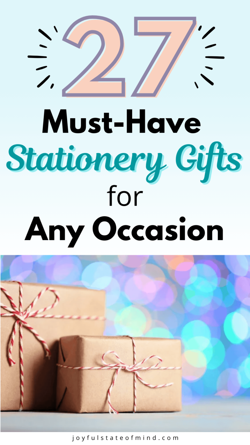 Stationery Lover Gifts for Any Occasion: 27 Must-Haves - Joyful State ...