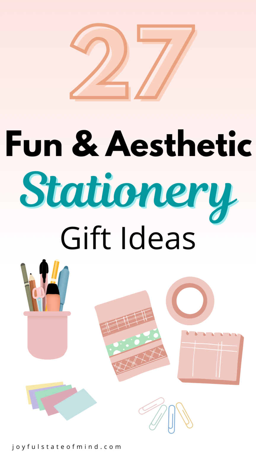 Stationery Lover Gifts for Any Occasion: 27 Must-Haves - Joyful State ...
