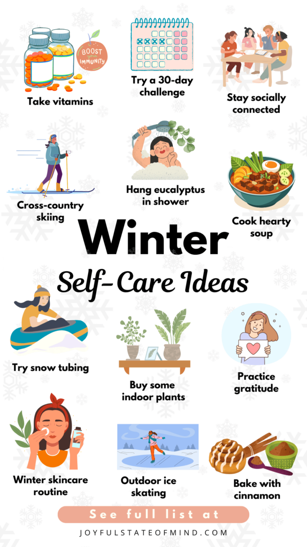 33 Winter Self-Care Ideas to Stay Happy & Healthy - Joyful State of Mind