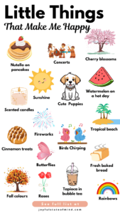 125 Things That Make Me Happy & Can Brighten Your Day Too! - Joyful ...