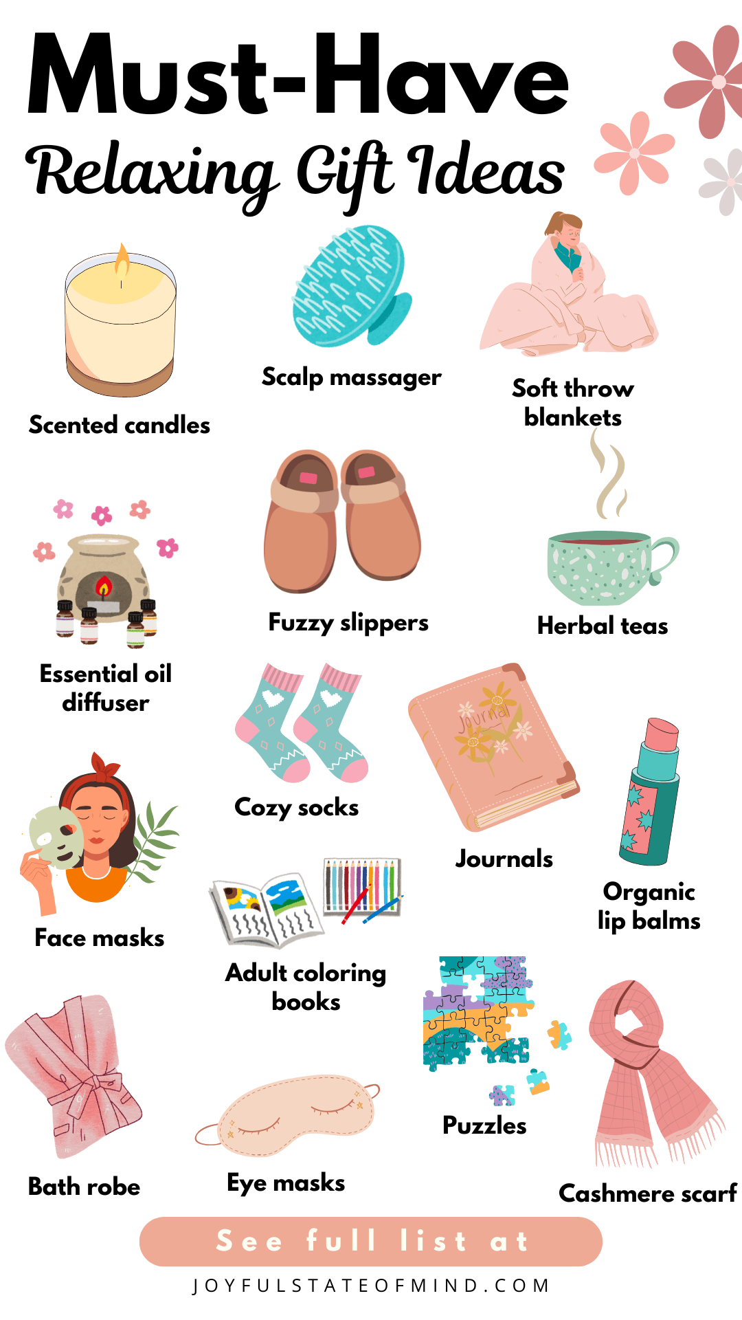 34 Relaxing Gifts for Women to Relieve Stress & Recharge - Joyful State ...